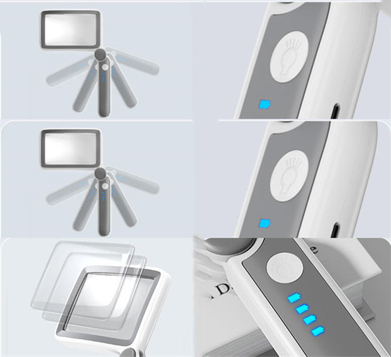 Portable Foldable Handheld Square Magnifying Glass – GizModern