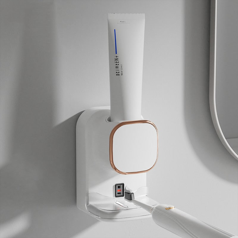 Hands-Free Automatic Toothpaste Dispenser With No Drilling – GizModern