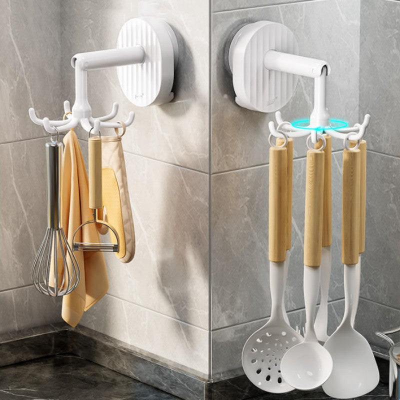 Non-Drilling Wall-Mounted Rotating Hooks – GizModern