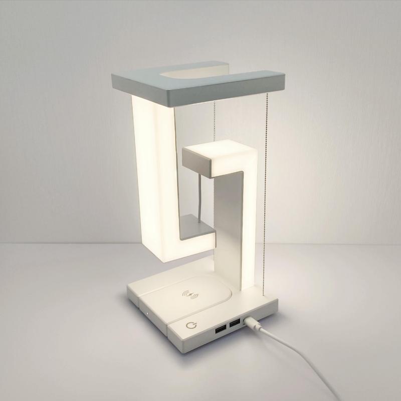 Floating Anti-Gravity Wireless Charging Night Light – GizModern