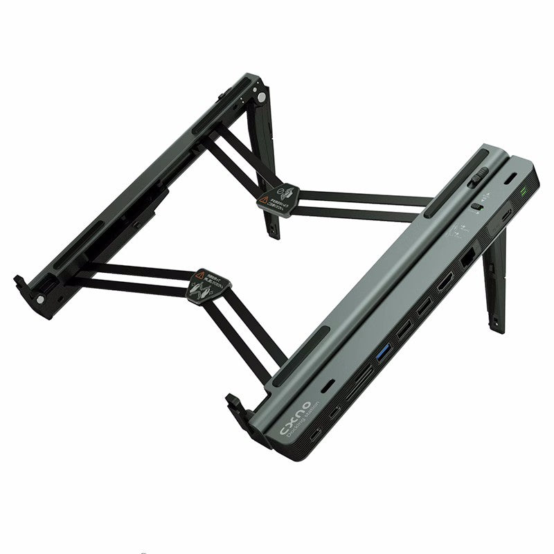 Removable Folding Laptop Stand With Docking Station – GizModern