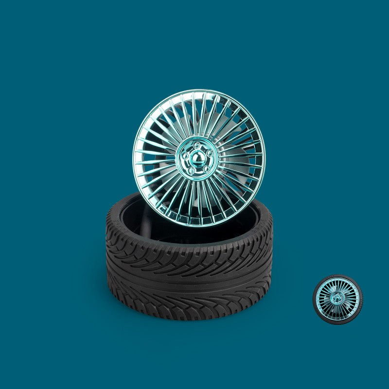 USB Rechargeable Retro-Style Tire Fan – GizModern