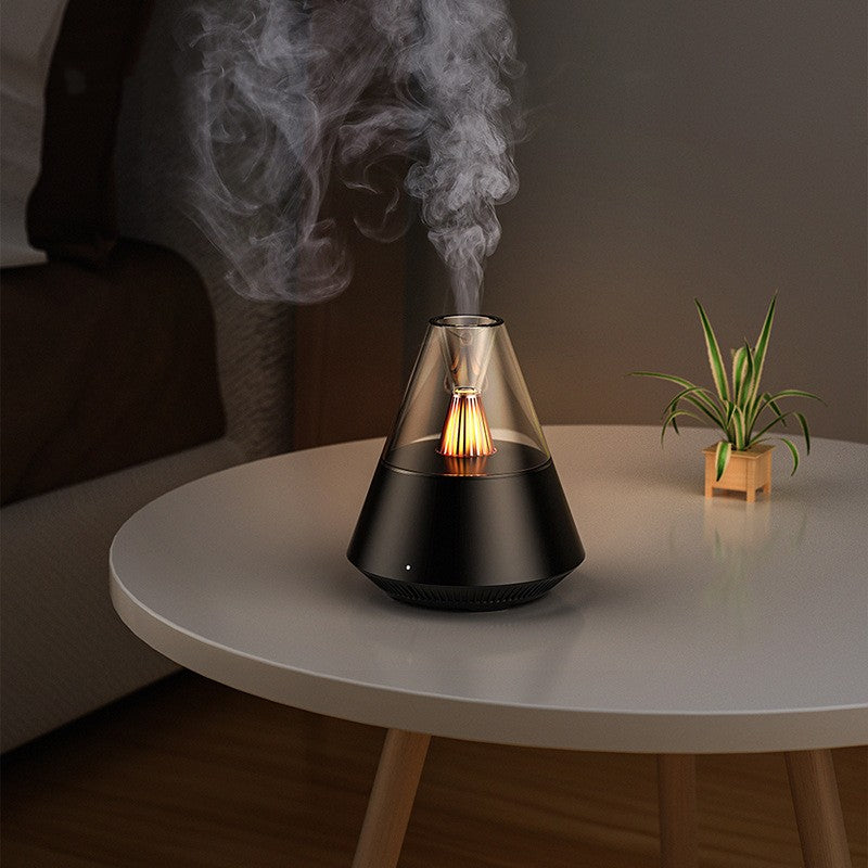 Mist Humidifier With Sleep-inducing Candlelight Aromatherapy – GizModern