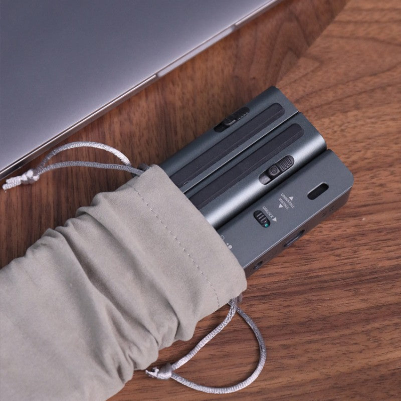 Removable Folding Laptop Stand With Docking Station – GizModern