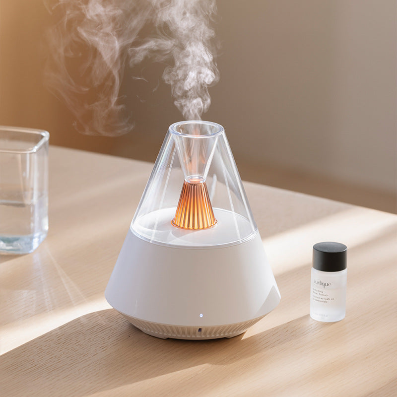 Mist Humidifier With Sleep-inducing Candlelight Aromatherapy – GizModern