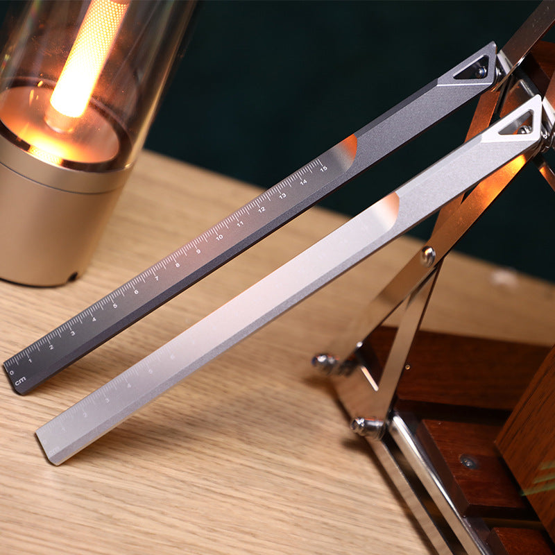 Multi-Functional Drawing And Drafting Aluminum Alloy Ruler – GizModern
