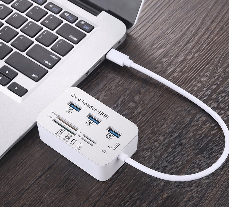 Multi-Card Speed Hub: USB3.0 All-in-One Reader Magic – GizModern