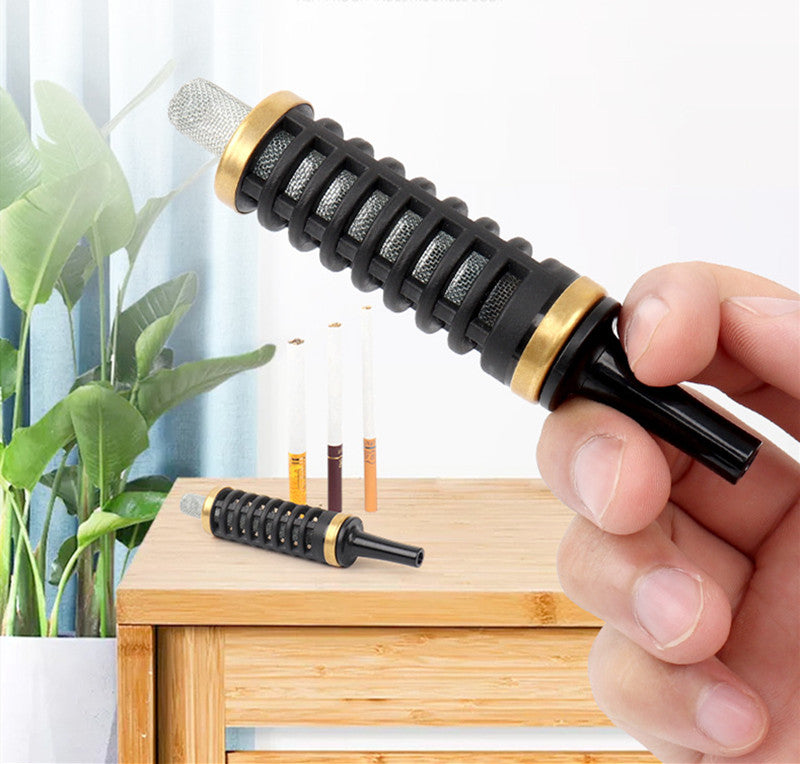 Portable Reusable Cigarette Holder with Ash Storage Compartment, for D ...