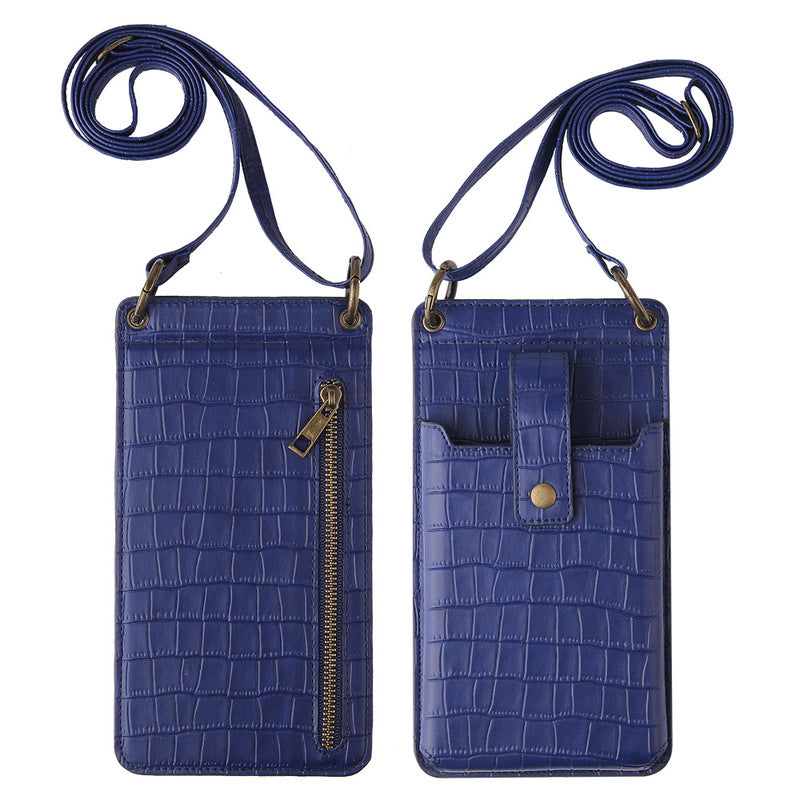 Sleek Crossbody Phone Bag with Adjustable Strap & Mirror, for Phone, C ...