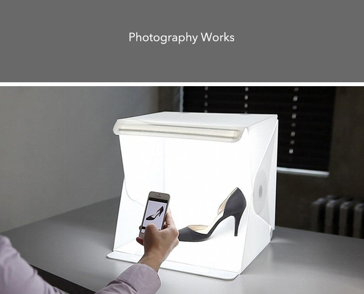 The Most Affordable Portable & Foldable LED Lightbox Studio – GizModern