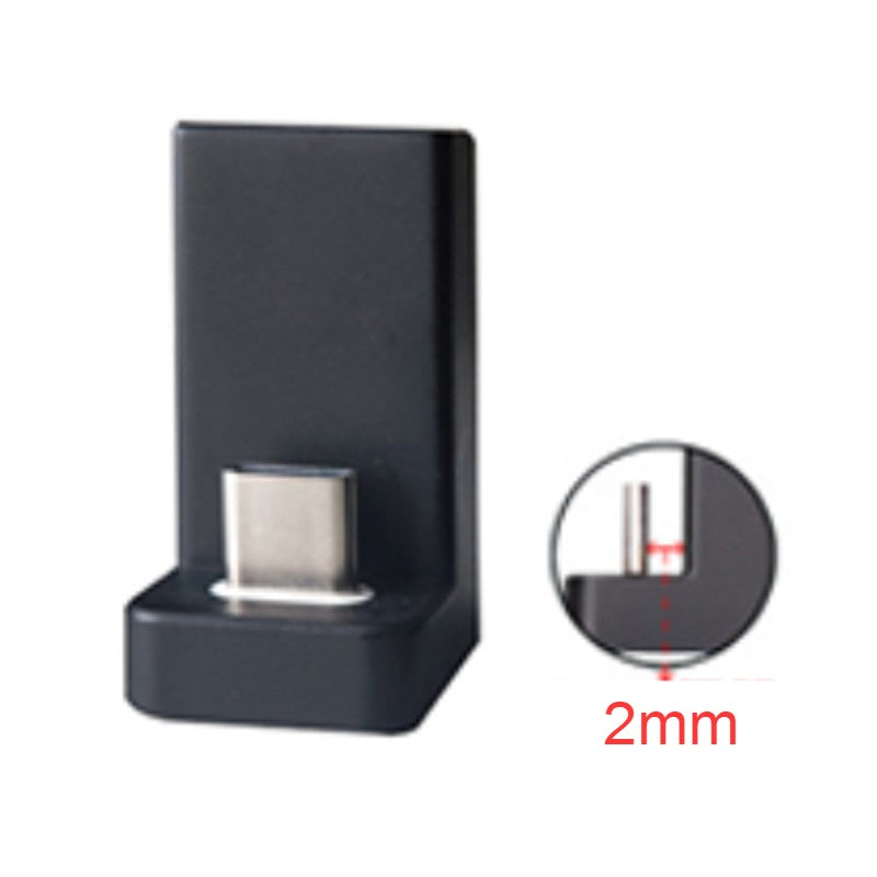 Type-C U Shape Adapter with 180 Degree Angled Design, for Laptop, Tabl ...