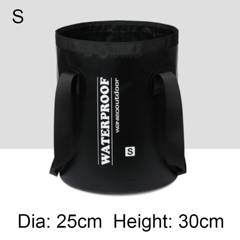 Portable Collapsible Bucket, Lightweight & Durable, for Garden, Campin ...
