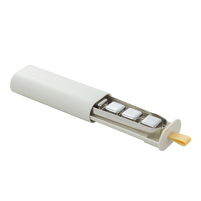 4 Piece Reusable Stainless Steel Ice Cube Kit, for Scotch, Whiskey, Wi ...