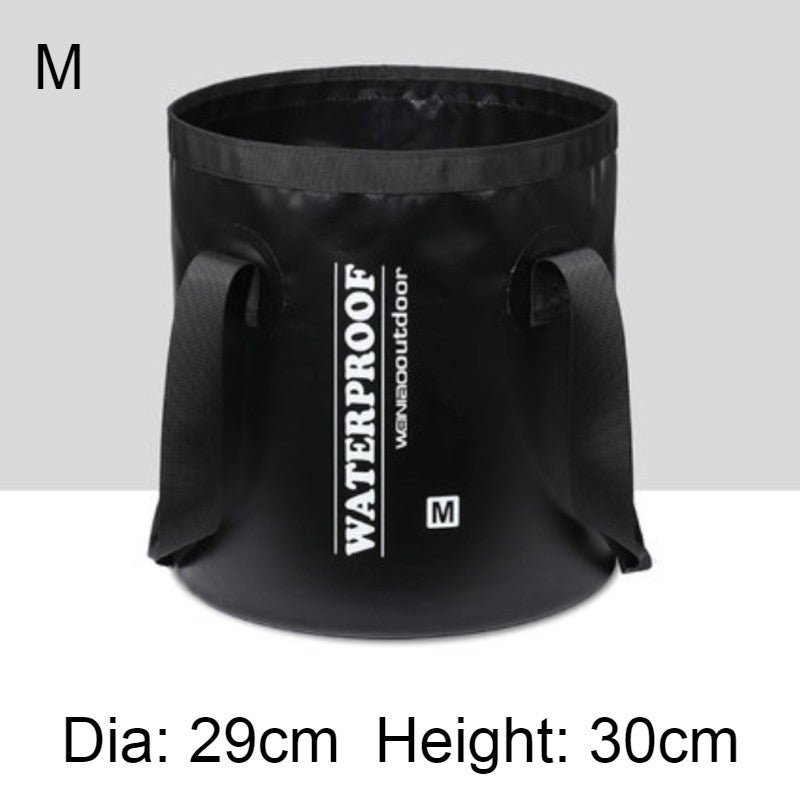 Portable Collapsible Bucket, Lightweight & Durable, for Garden, Campin ...