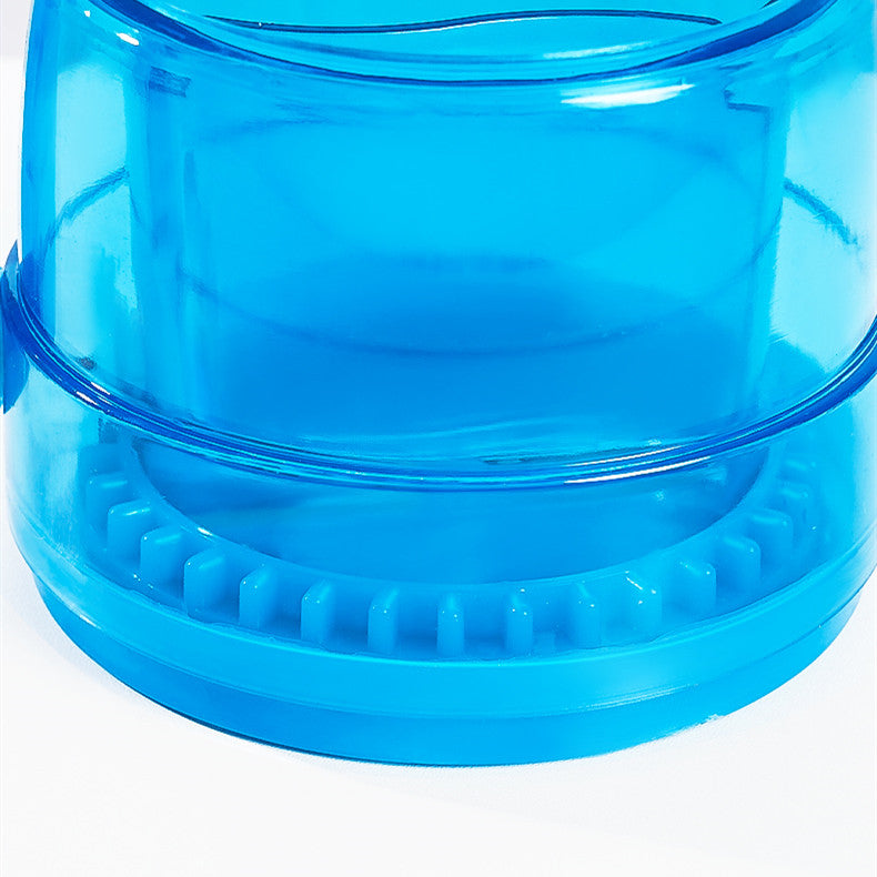 Double Blades Hand-cranked Ice Shaver, for Fast Crushing, Fun and Easy ...