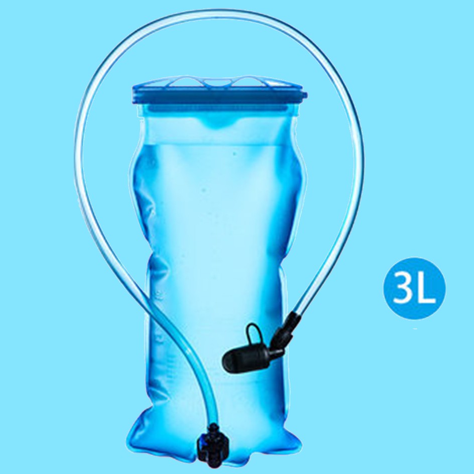 3L Hydration Water Bladder, with High Flow Bite Valve & Lightweight Po ...