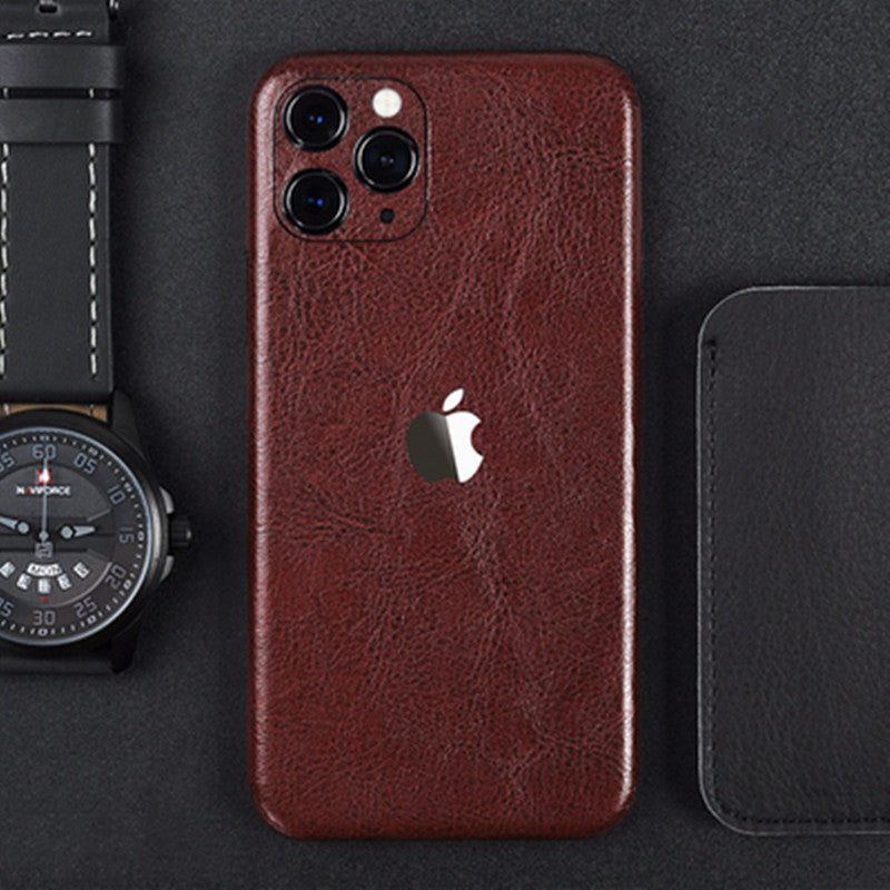 Ultra-thin Leather Phone Back Film, with All Around Coverage, for iPho ...