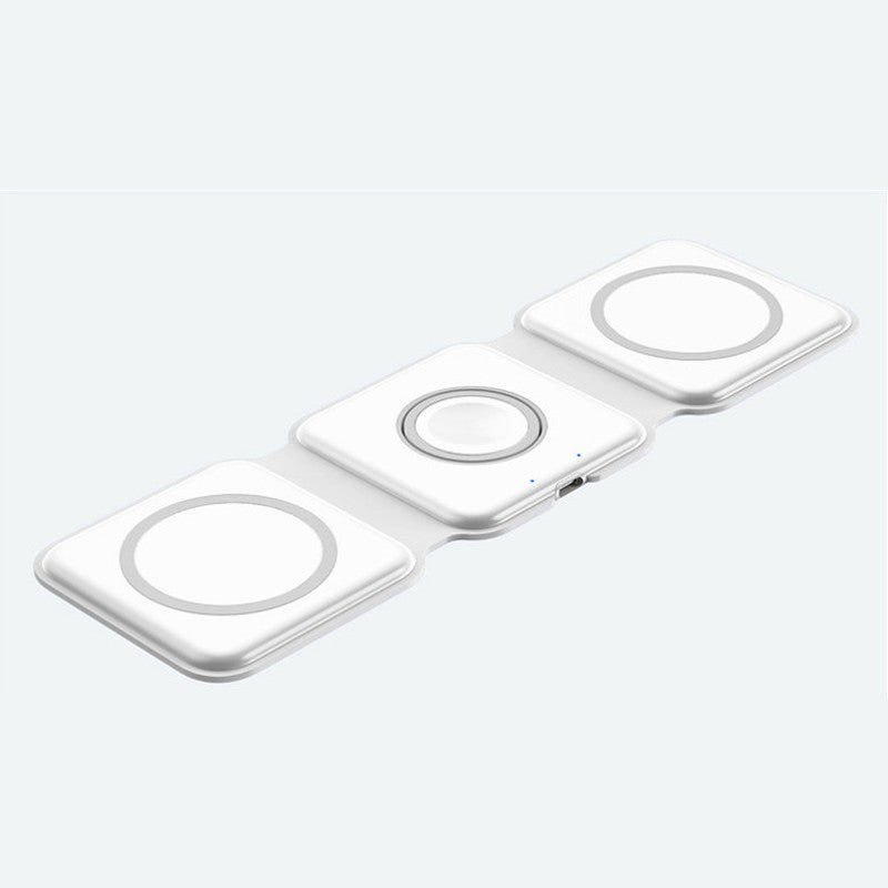 3-in-1 Foldable Portable MagSafe Wireless Charging Stand, for iPhone ...