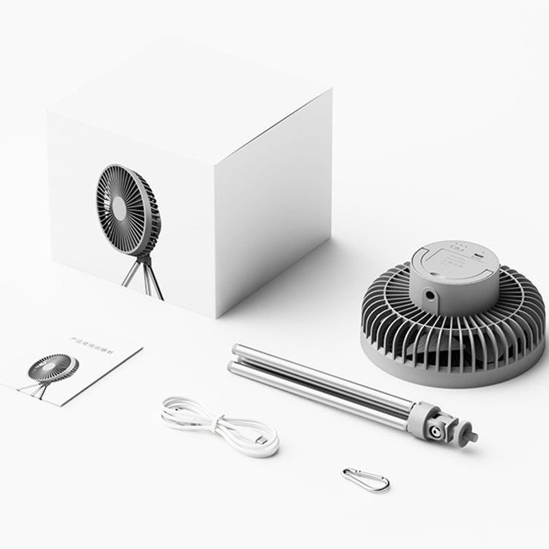 Portable Rechargeable Fan with Flexible Tripod & 3 Speed Settings, for ...