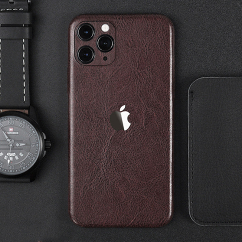 Ultra-thin Leather Phone Back Film, with All Around Coverage, for iPho ...