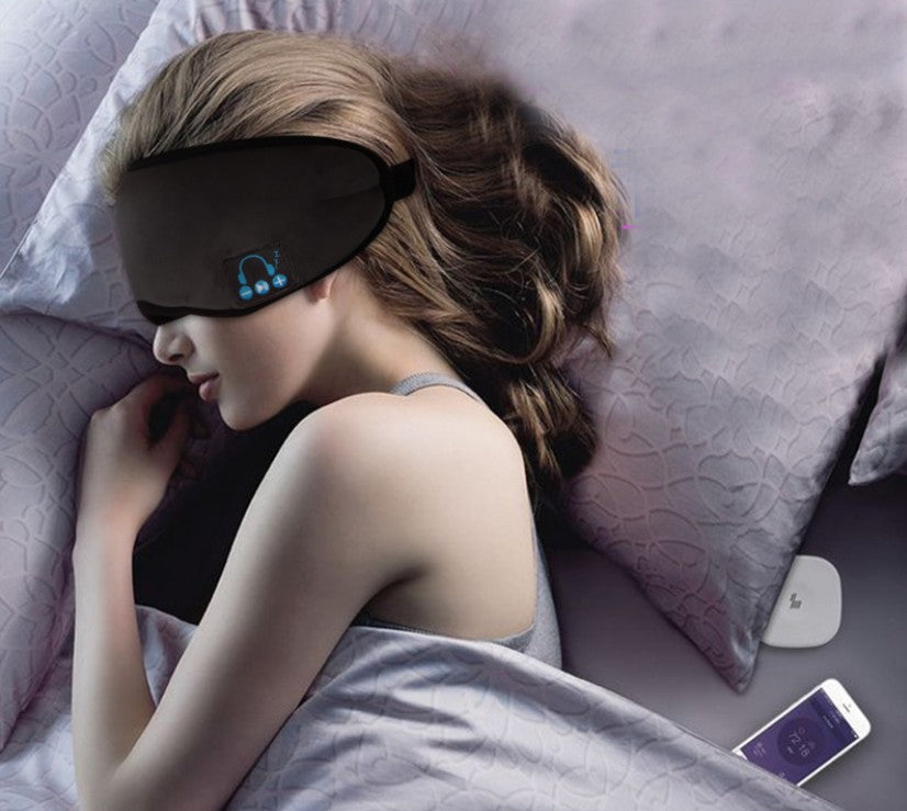 Bluetooth 5.0 Sleeping Eye Mask with Built-in Speakers Microphone, for ...