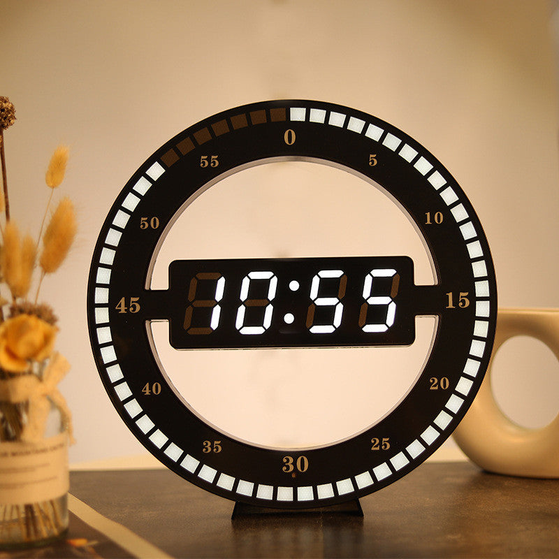 The Simplest and Coolest LED Wall Clock, for Home, Office & More ...