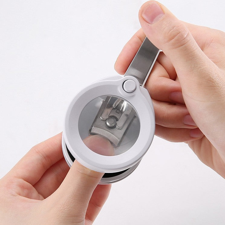 Nail Clipper with 3.5x Zoom Magnifying Glass and Light, for Seniors ...