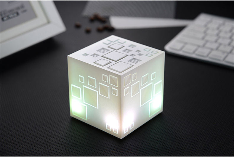 Q+ Cube Wireless Bluetooth Speaker with Build-in Microphone – GizModern