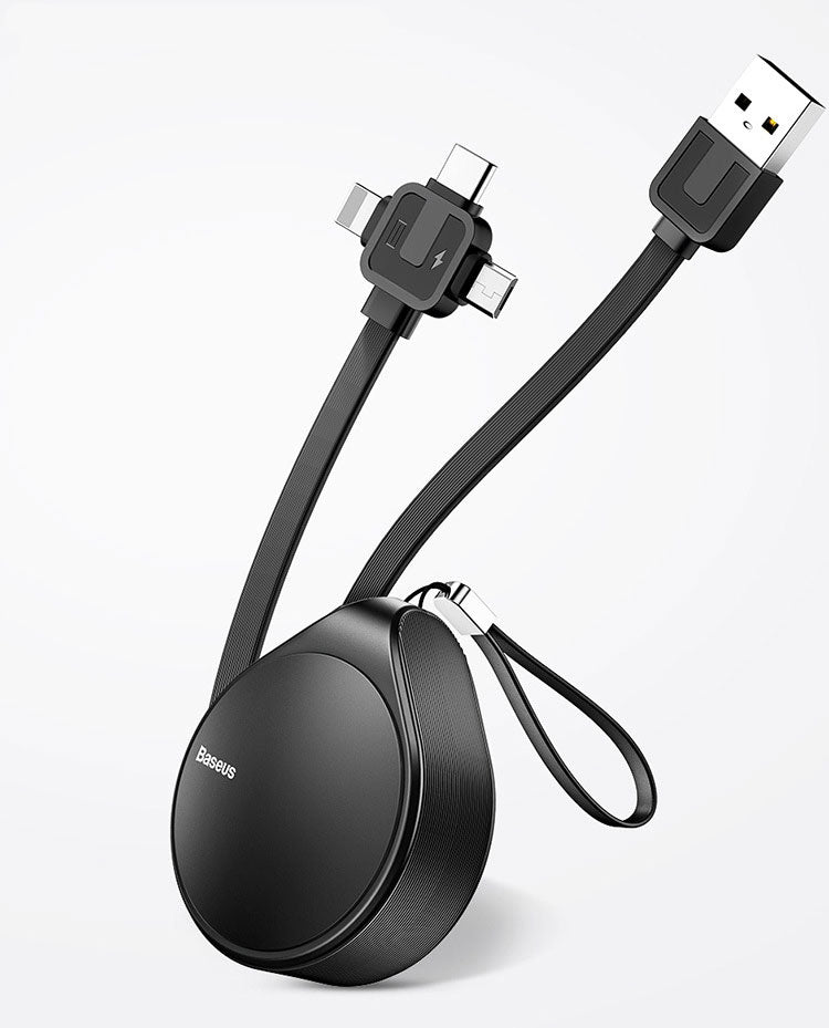 3-in-1 Concealable Cable That Can Easily Hide Itself in the Case ...
