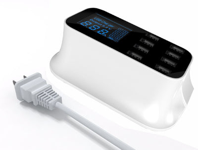 Smart 8-Port USB Charger - Charge Faster and Smarter – GizModern