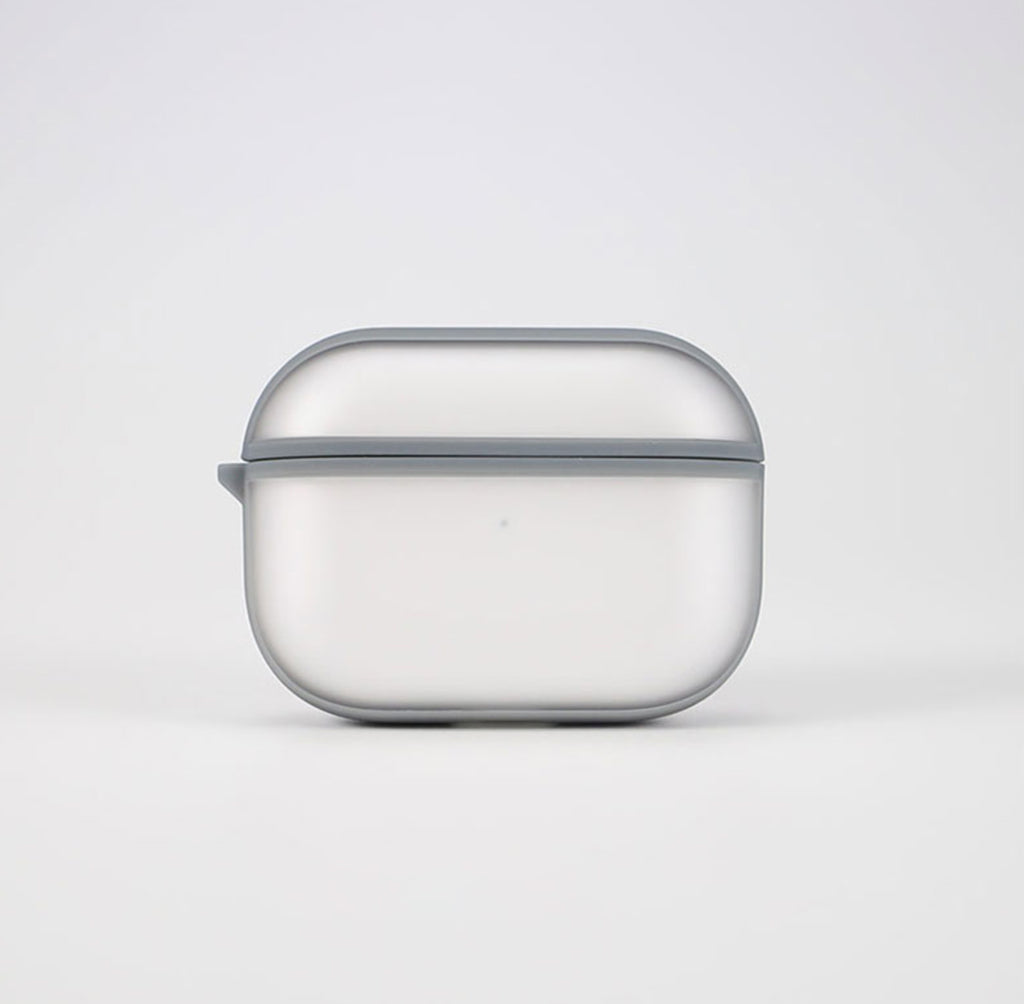 Transparent Airpods 1/2 / Pro Case with Fingerprint Resistant, Matte S ...