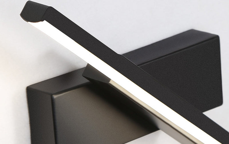 Tricolor Dimming Wall Light with Minimalist Shape and 330° Rotatable D ...