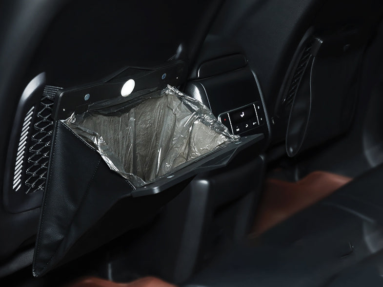 Car Trash Bag With Light -- Tidy Car, Enjoyable Drive – GizModern