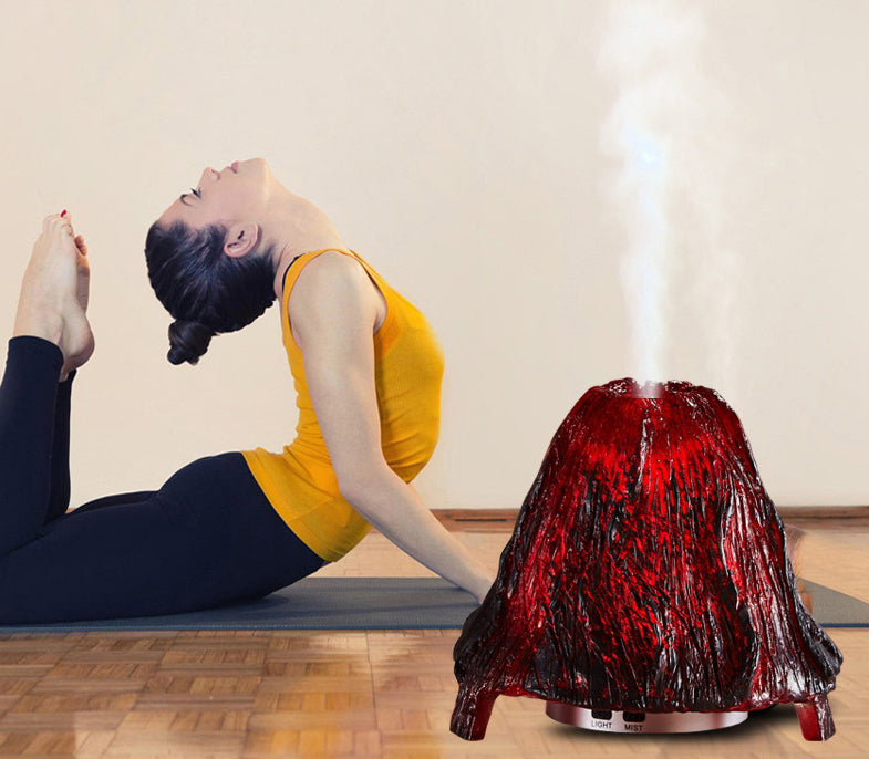 Volcanic Eruption Aroma Diffuser & Humidifier With LED + Auto Shut-Off ...