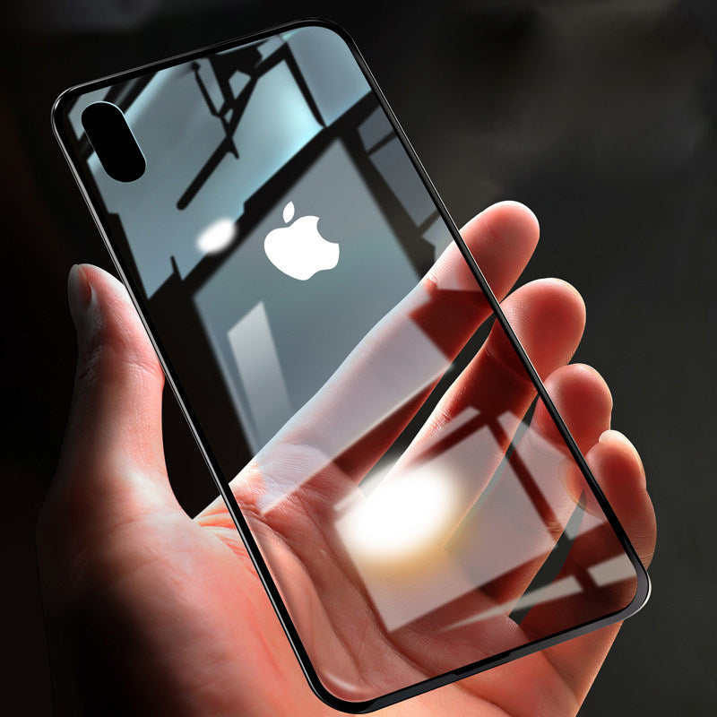 Set Your iPhone Face down Forgivingly with Near-invisible Glass Case ...