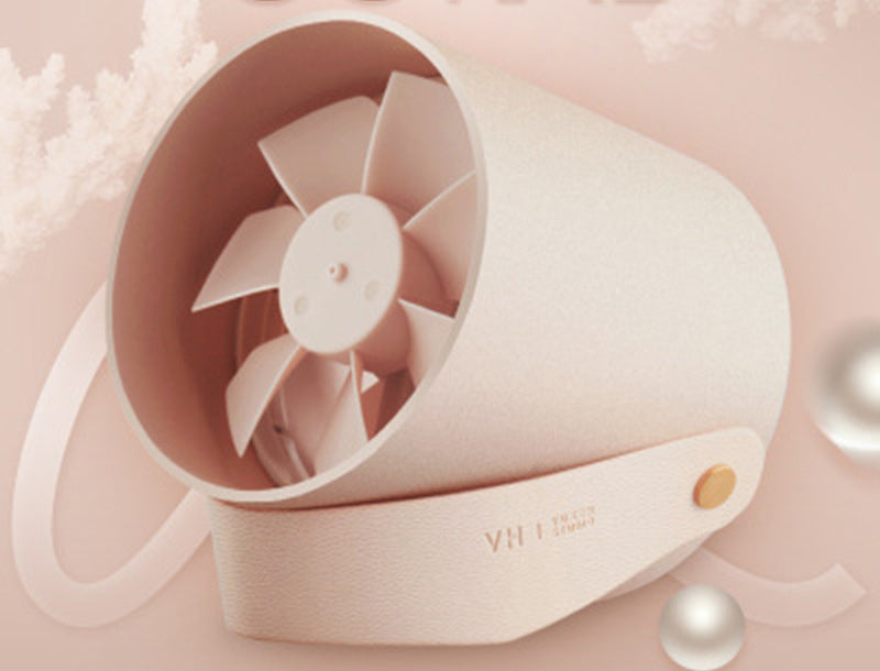 Whisper-quiet USB Powered Portable Fan - Touch to Enjoy Soft Breeze ...