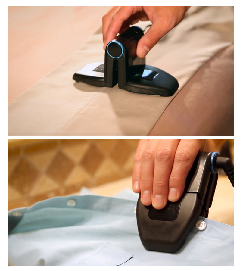 Portable & Foldable Travel Handheld Mini Iron, No Water Needed, For Tr ...