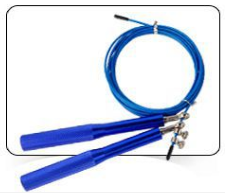 Adjustable 3m Workout Exercise Jump Rope with Non-Slip PU Leather Hand ...