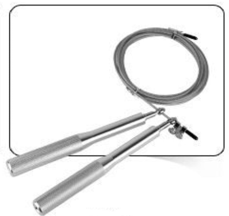 Adjustable 3m Workout Exercise Jump Rope with Non-Slip PU Leather Hand ...