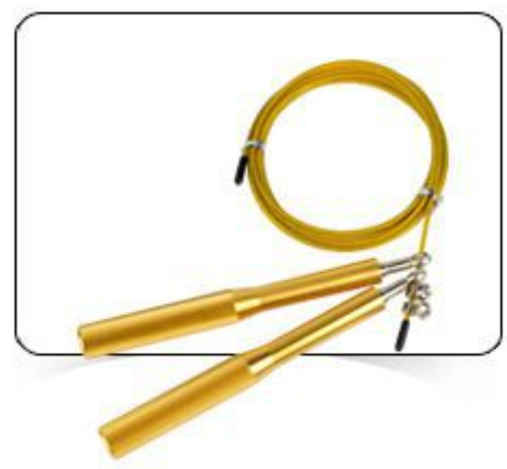 Adjustable 3m Workout Exercise Jump Rope with Non-Slip PU Leather Hand ...