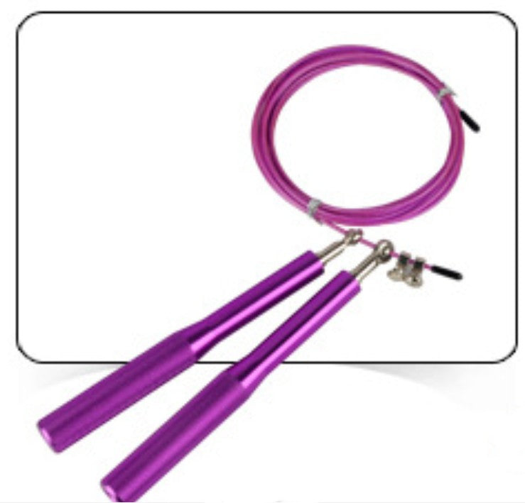 Adjustable 3m Workout Exercise Jump Rope with Non-Slip PU Leather Hand ...