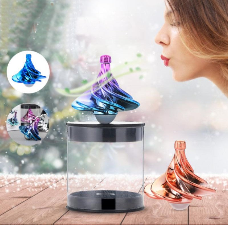 Magic Air Gyro Powered by Air Flow, with Multiple Colors Available, Cl ...