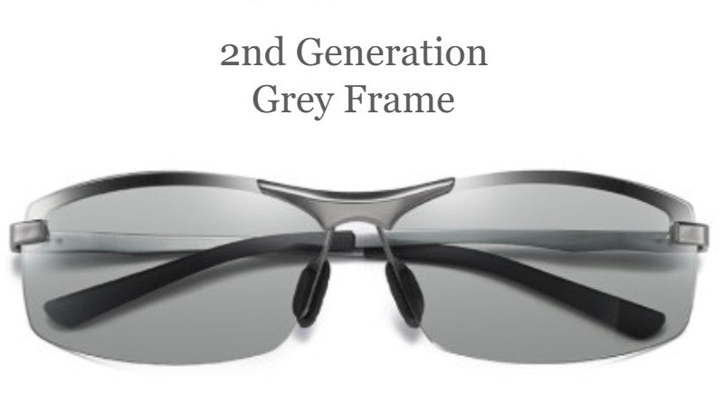 Smart Color-Changing Sunglasses, UV-Resistant Polarized Day and Night ...