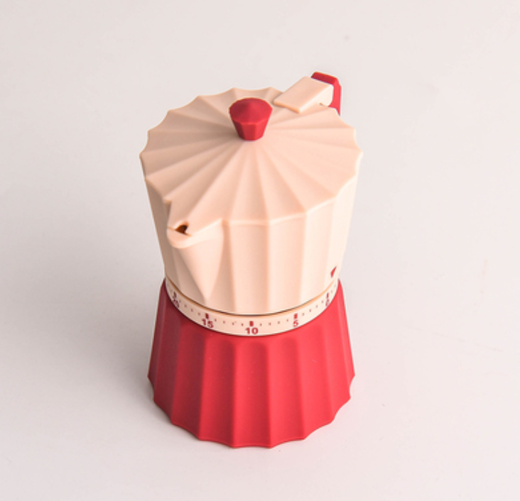 60-Minute Mechanical Timer, No Batteries Required, with Creative Coffe ...