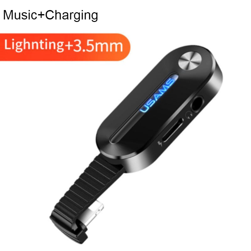 USB Splitter with Ring Holder, Support Audio, Call, Charging and Wire ...