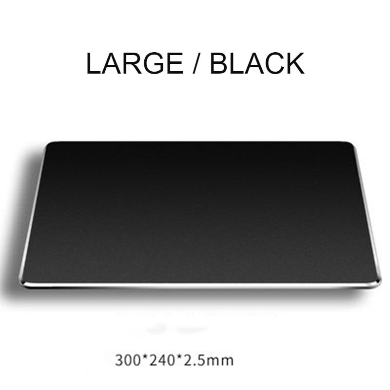 Waterproof Aluminum Mouse Pad, with Ultra-Thin & Double Side Design, f ...