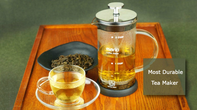Most Durable Press Coffee Maker Made of 3 mm Thick Borosilicate Glass ...
