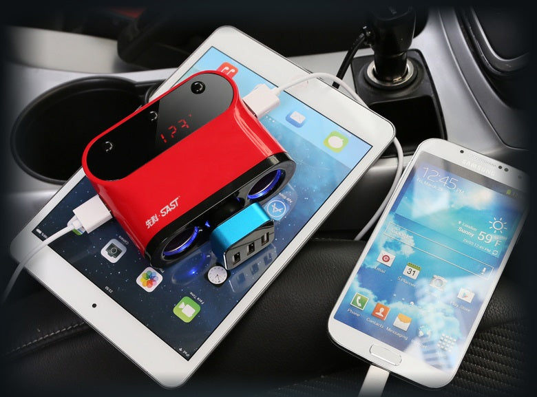 Most Useful Multi-function USB Charger Hub for Your Car – GizModern