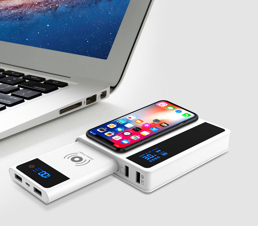 World's First Detachable Wireless Charging Hub + Power Bank – GizModern