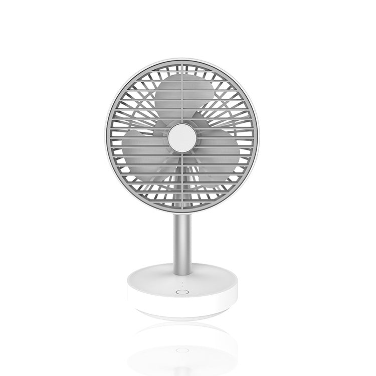 Wireless Rotating Hood & Oscillating Head Desktop Fan, Super Quiet, Su ...